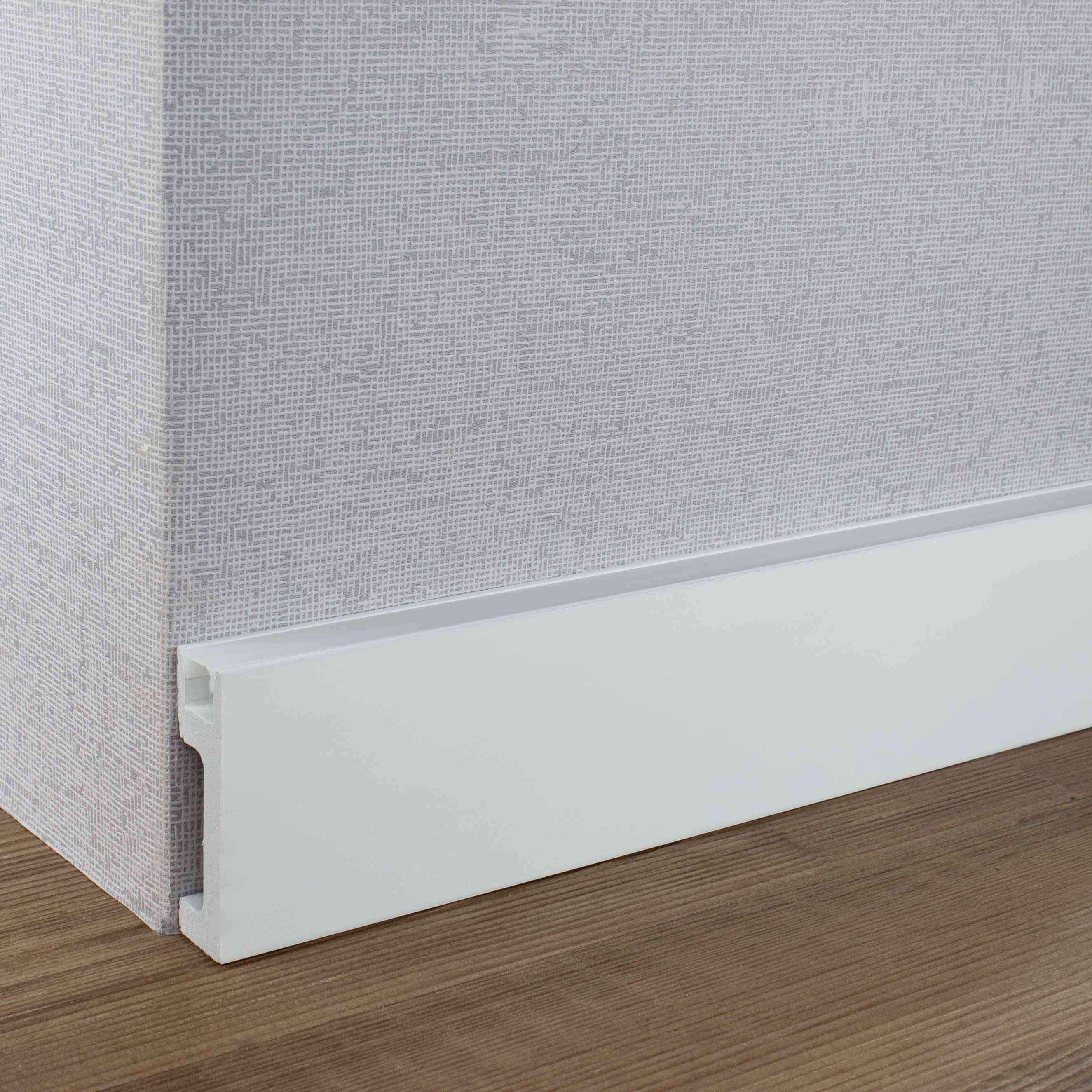 Plinthe LED noble NMC ARSTYL IL10 23 x 80 mm polystyrène résistant à l ...