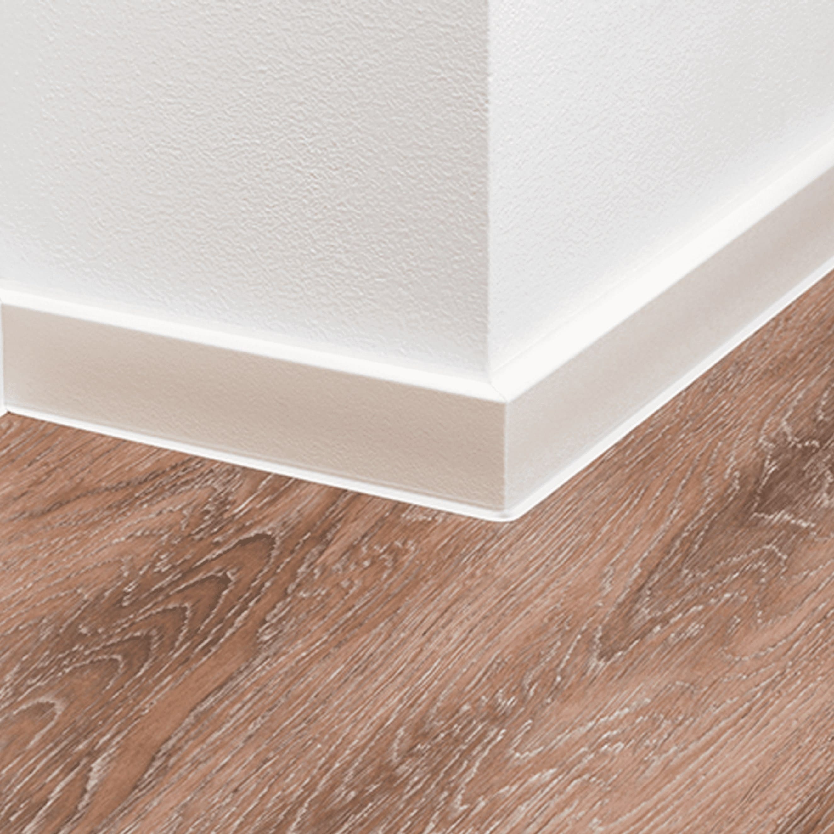 Plinthe en PVC à lèvre souple étanche | Savona | 40 x 13 mm | lisse ...