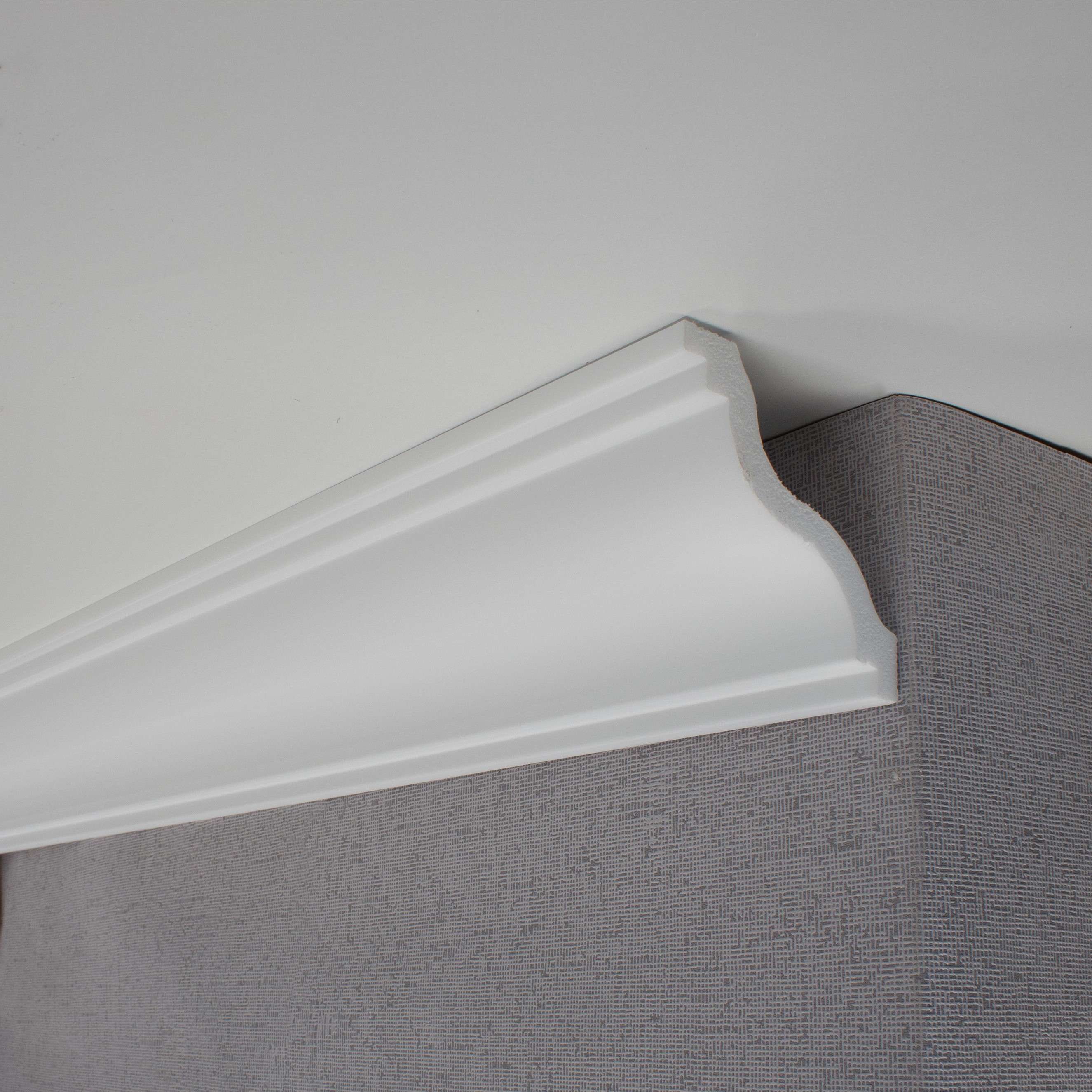 NMC moulure de plafond SL NOMASTYL 100 x 100 x 2000 mm polystyrène ...