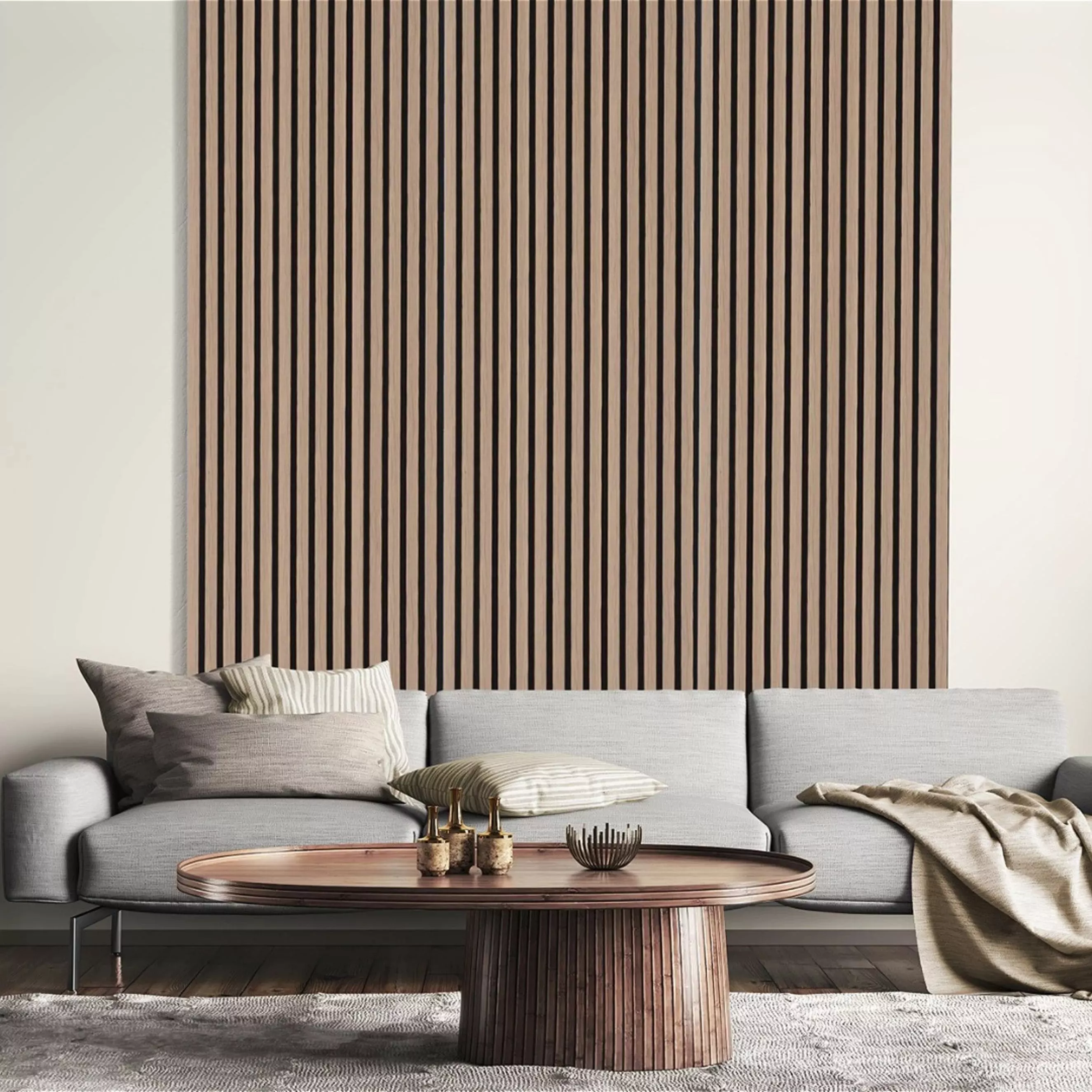 Neuhofer | Panneaux acoustiques | MDF | Chêne nature | 3D Panneaux ...